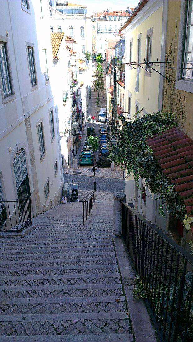 rue-pente-montee-lisbonne-portugal - London-Incognito • FR