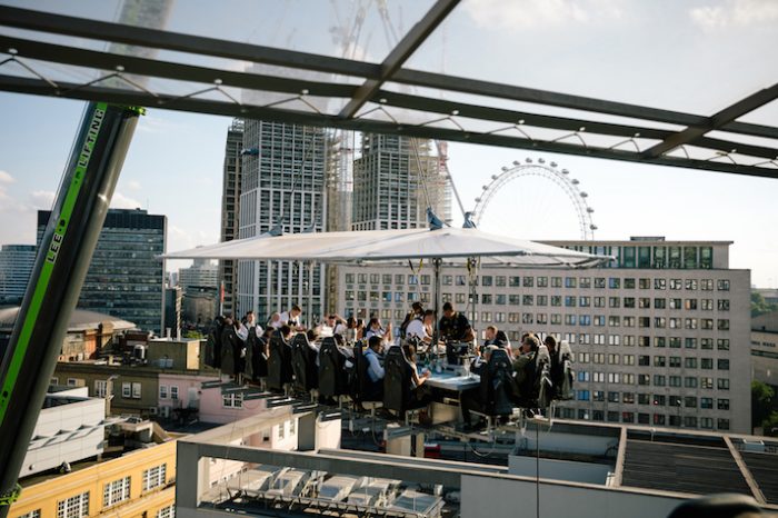 Unforgettable dining in the clouds - London Incognito